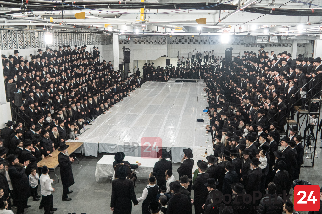 Photo Gallery: Stoliner Rebbe at the Purim Kuten Tish last night in ...