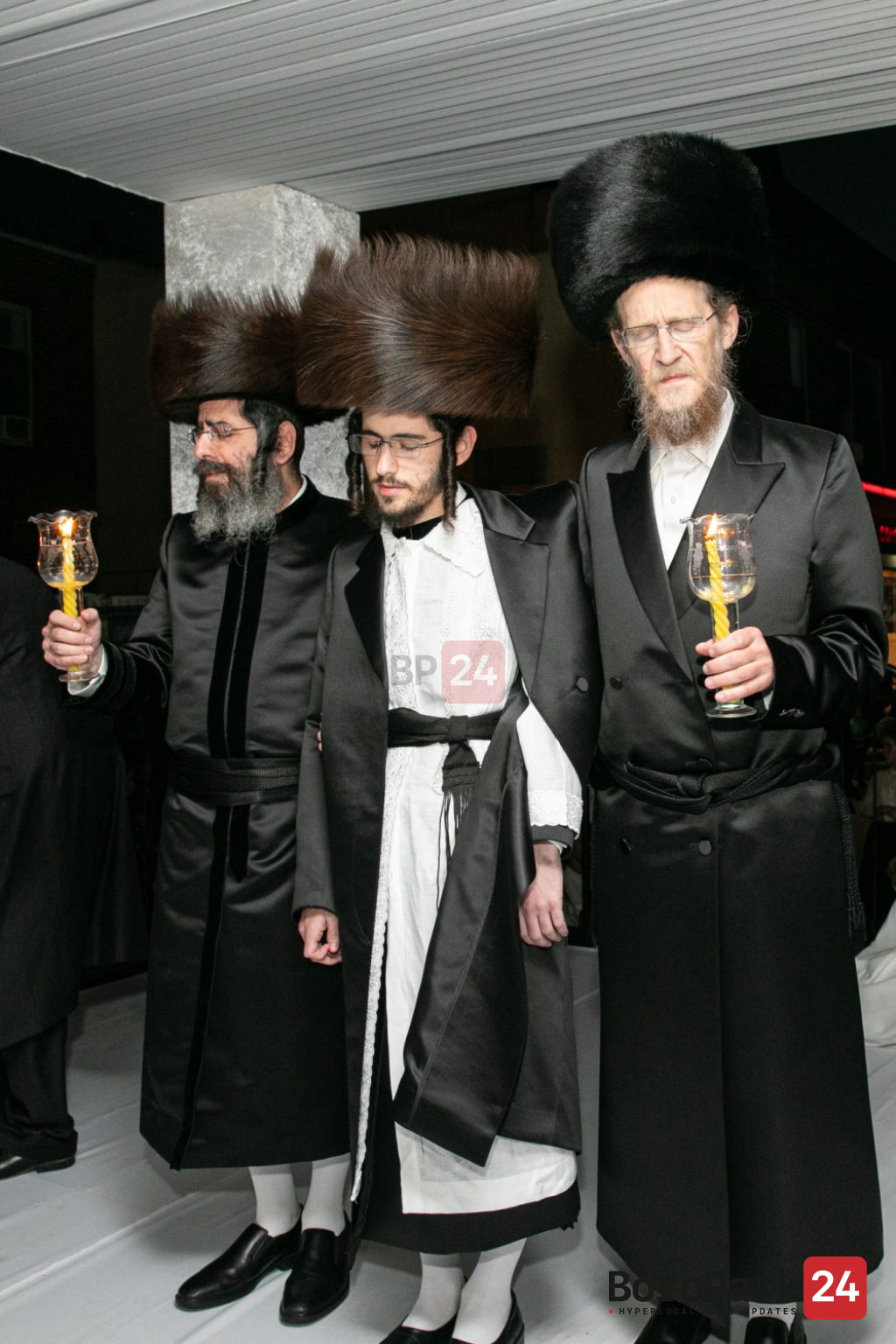 Photo Gallery: Wedding for Daughter of the Aleksander Rebbe – Boro Park 24