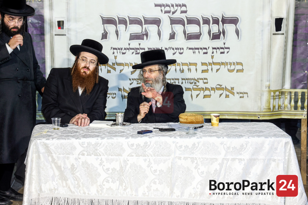 Photo Gallery: Rabbi Elimelech Biderman at a Hisvadus with Bucherim of ...