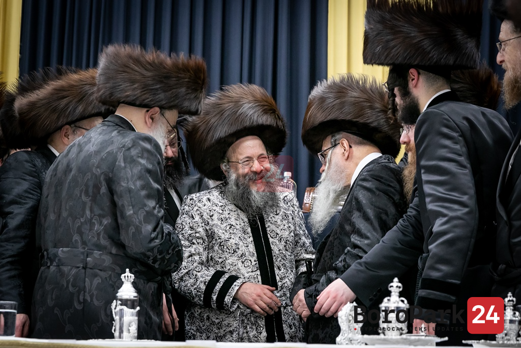 Photo Gallery: Wedding of Grandson of the Bobov-45 Rebbe – Boro Park 24