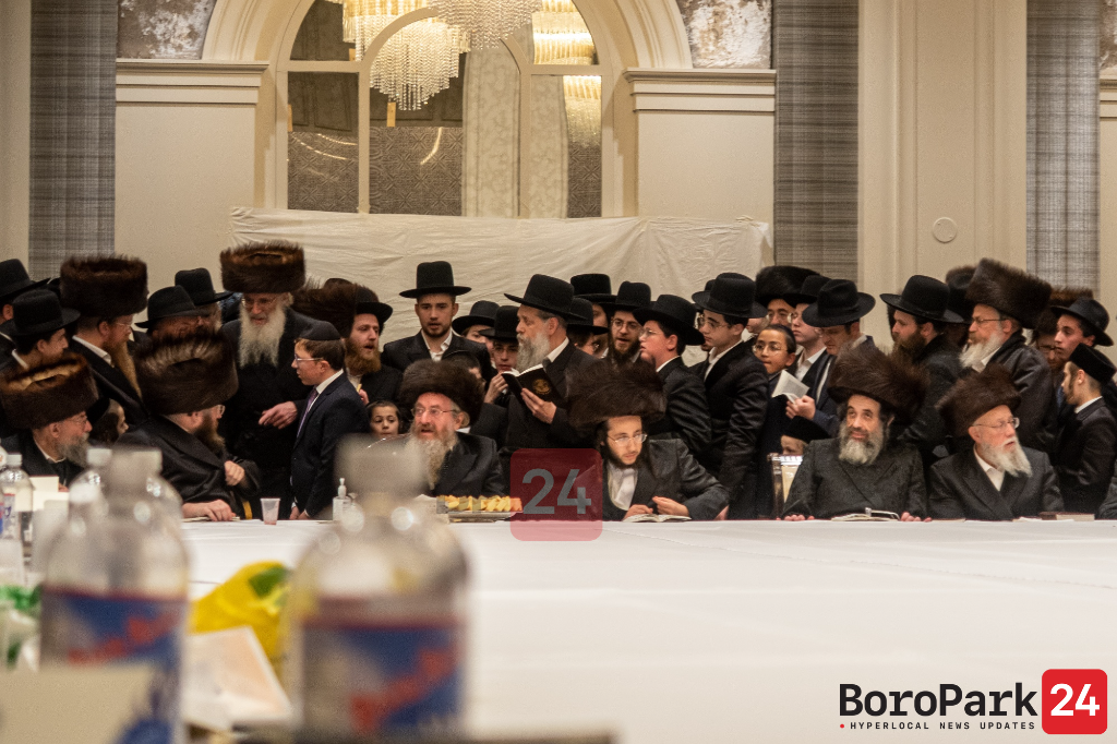 Photo Gallery: At Sheva Brachos for the Stoliner Rebbe's Grandchild ...
