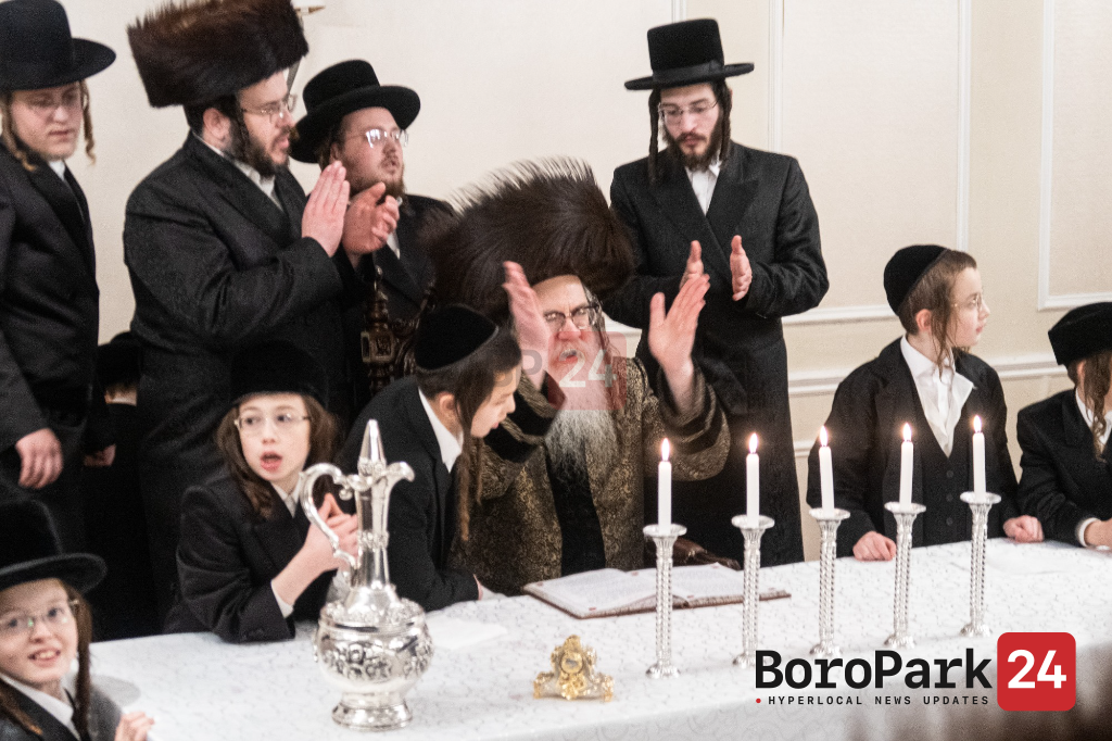 Photo Gallery: Kalish Rebbe Motzei Shabbos in Boro Park – Boro Park 24