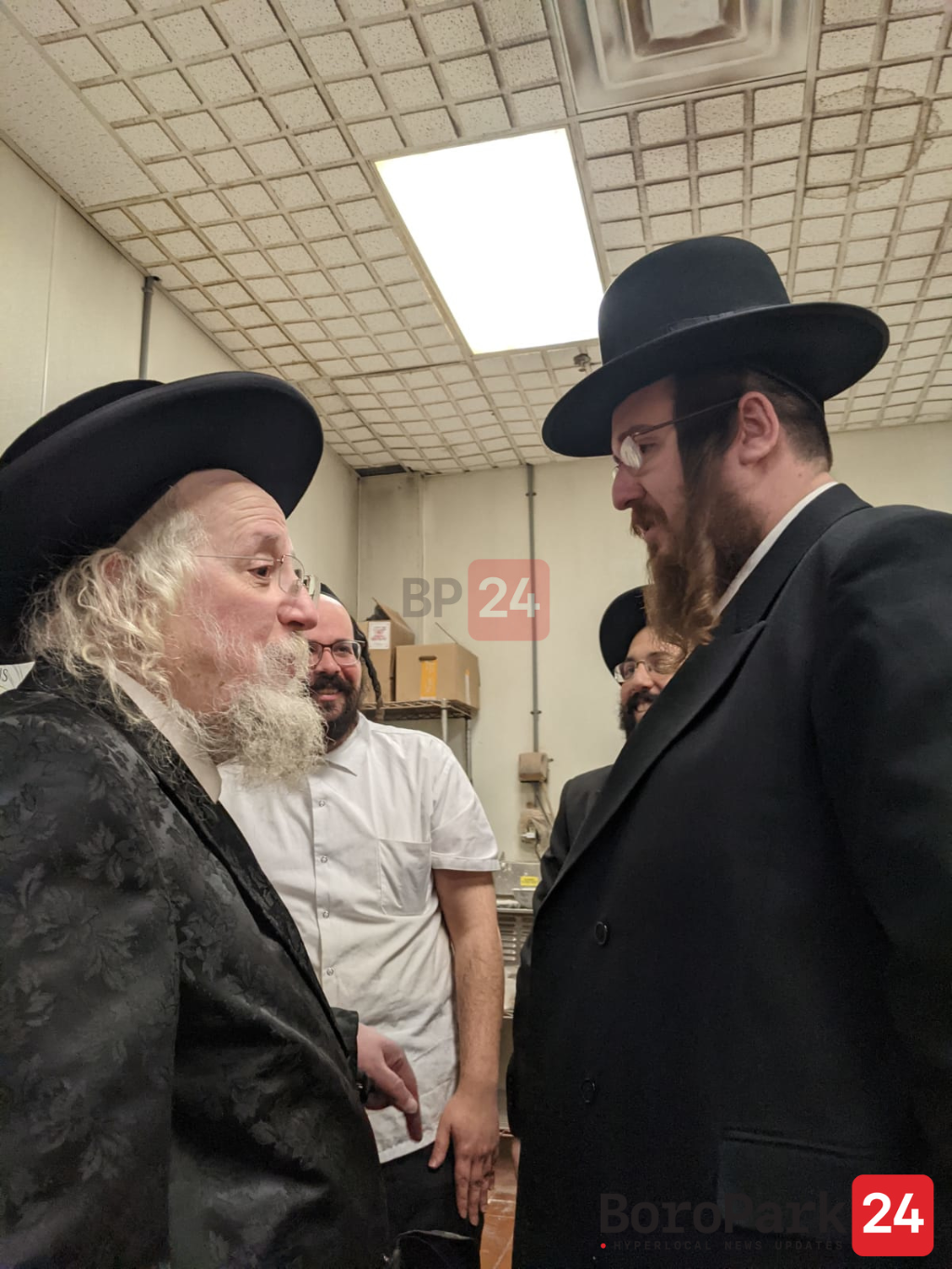 Hagaon Rabbi Hillel Weinberger head of Hisachdus Hurabonim visiting ...