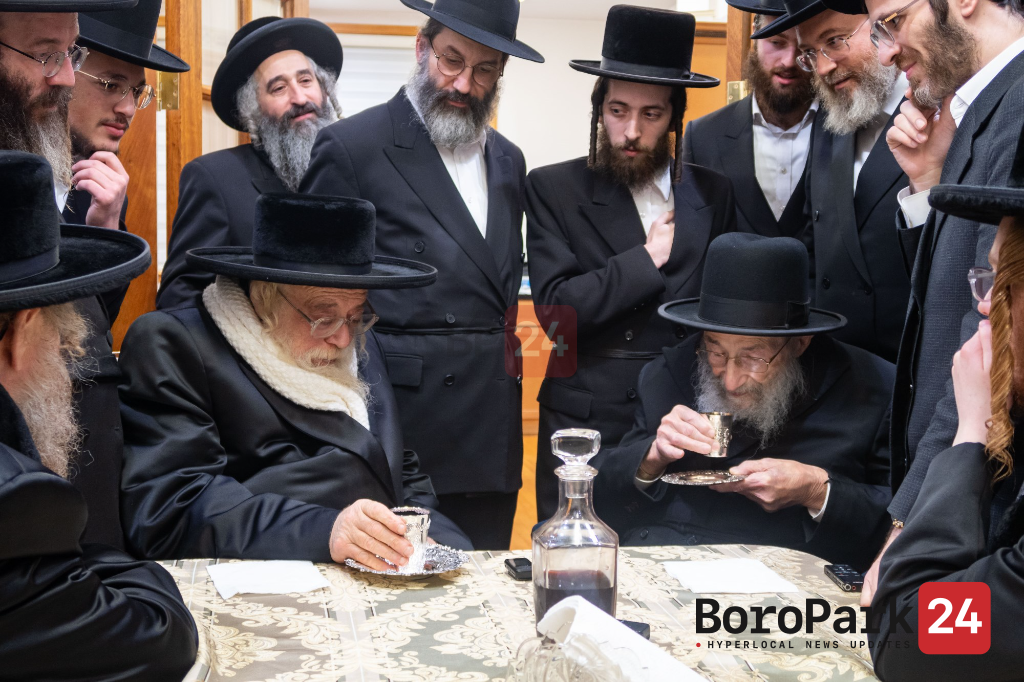 Photo Gallery: Toldos Ahron Rebbe Visits Hagaon Rabbi Moshe Wolfson Rov ...
