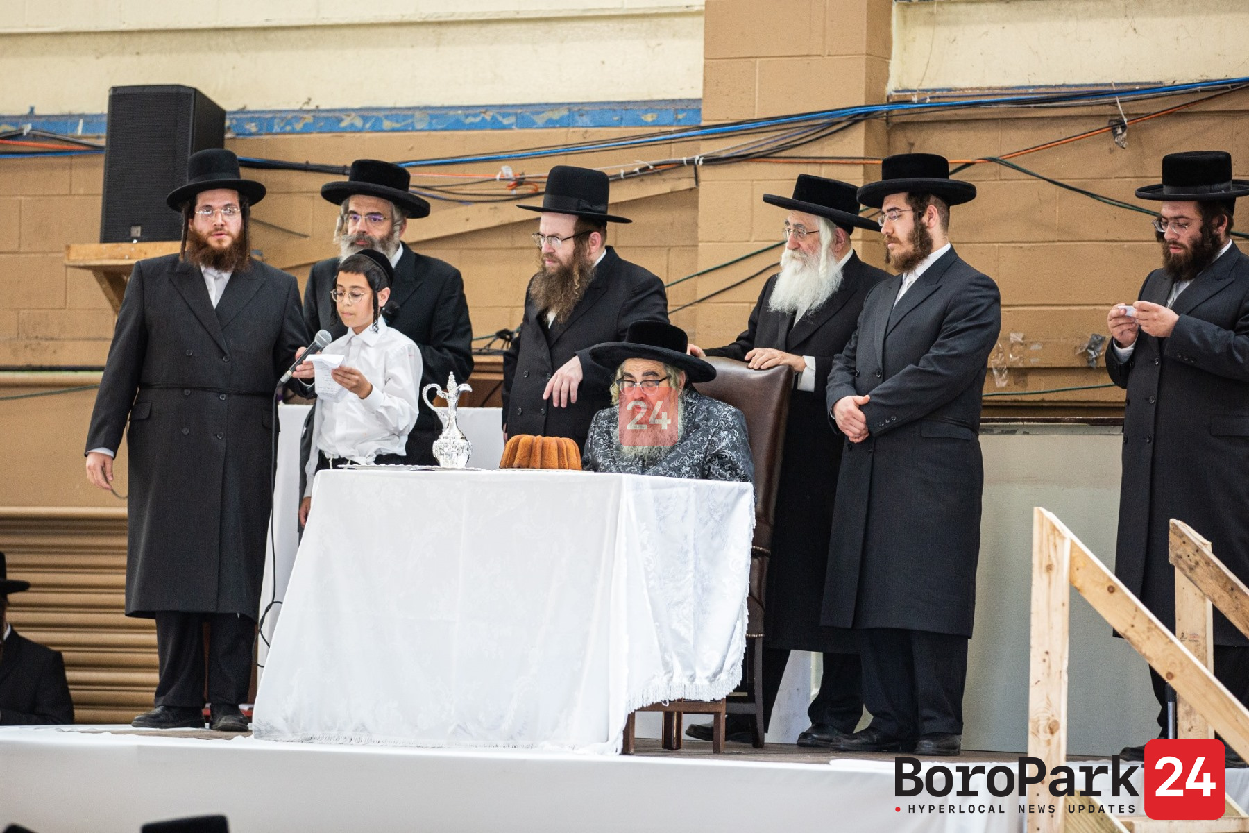 Satmar Rebbe Visiting Camp Rav Tov – Camp Nosson Tzvi D’Satmar in ...