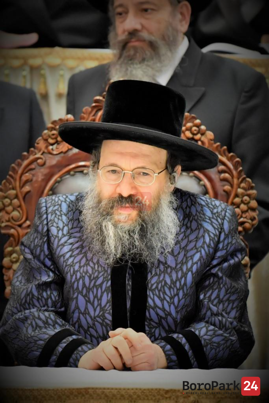 Kabulas Punim for the Bobov-45 Rebbe in Yerishulayim – Boro Park 24